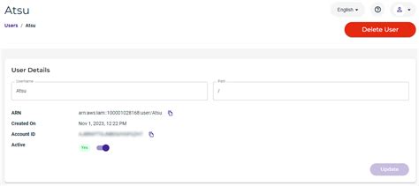 Creating And Deleting A User