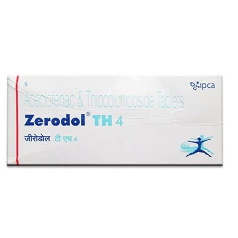 Zerodol Th 4 Tablet Ipca Labs Fitbynet