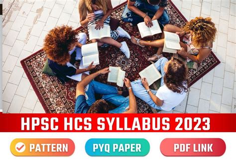 Hpsc Hcs Syllabus 2024 Pdf Download Link Exam Pattern