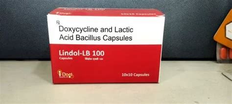 Doxycycline And Lactic Acid Bacillus Capsule Packaging Size 10x10 At Rs 150 Box In Kala Amb