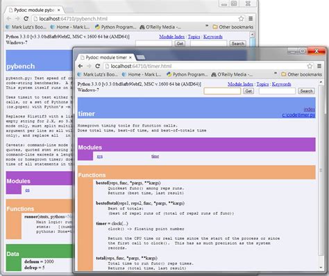 Pydocs Module Display Page In Python 32 And Later With Input Fields
