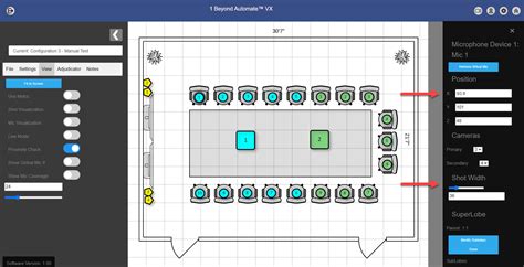 Virtual Mic And Blocking Zone Configuration Iv Sam Vx And Iv Sam Vx2 Series Manual