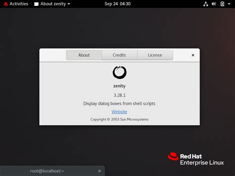 Exploring Zenity In Rhel 8