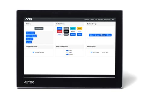 AMX ITG HTML5 UI