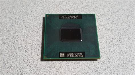 Процесор ноутбука Intel Core 2 Duo P9500 аналог T9400 T9600 2 53ghz 6m 25w Socket P Id