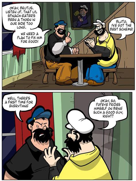 Popeye Cartoon Characters Brutus