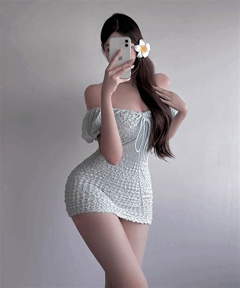 🎀퍼프 리본 오프숄더 원피스 섹시 글램 청순 여리여리 데이트 연말 할로윈 스판 핑크 공주 이벤트 방송 Bj 여캠 여행 바캉스룩