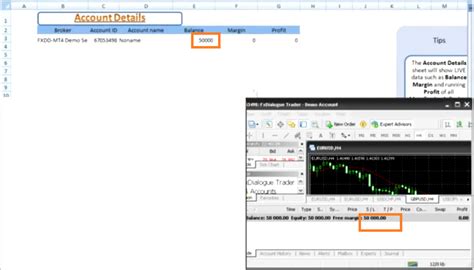 Mexceltrader Mexceltrader Connect Excel To Metatrader 4