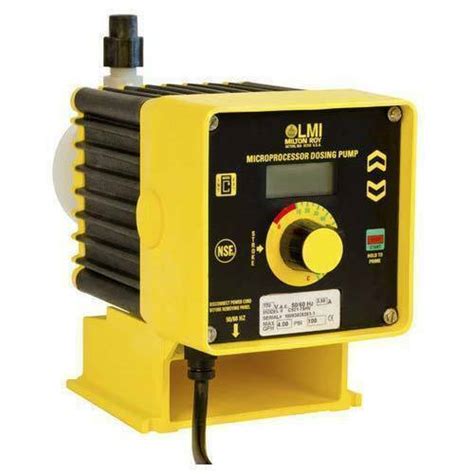 Easy Operational Industrial Grade Yellow Microprocessor Dosing Pump At 300000 Inr In Navi