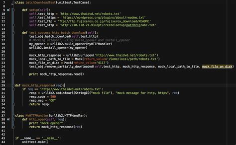 Python Writing Python2 7 Unittest With Mock URLError Stack Overflow