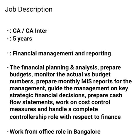 zinal shah on linkedin urgent opening for financial management and
