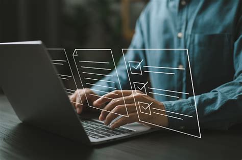 디지털 워크플로우 관리 디지털 도구를 통한 효율적인 작업 구성 및 관리는 생산성과 현대적인 작업 솔루션을 상징합니다 개선에 대한