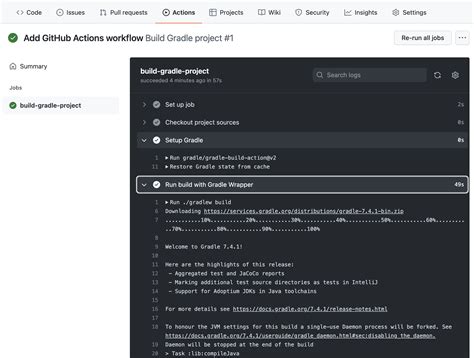 Github Actions Gradle Gradle Api