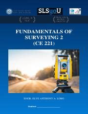 CE M Pdf FUNDAMENTALS OF SURVEYING CE ENGR ELVE ANTHONY A LOBO Babe Southern
