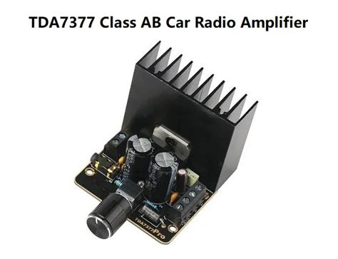 Tda7377 Amplifier Pinout Datasheet Circuit And Equivalent Amplifier Car Audio Systems