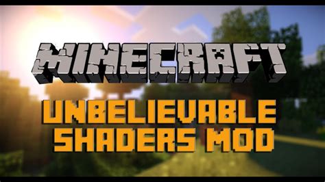 minecraft seus shaders showcase and installation tutorial youtube