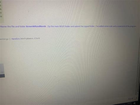 Solved Random Number Guessing Game Create An Application