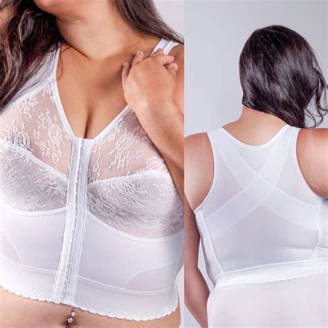 Cortland Intimates Style 9603 Front Closure Back Support Long Line Bra