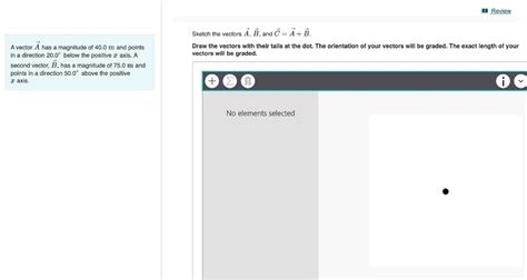 Solved Sketch The Vectors A B And C A B A Vector A Has A Chegg