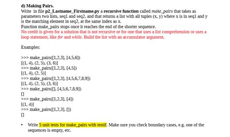 Solved I Am Having Trouble With This One Python Programming Chegg Com