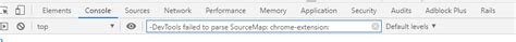 Google Chrome DevTools Failed To Parse SourceMap Chrome Extension Super User