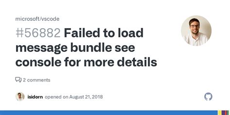 failed to load message bundle see console for more details · issue
