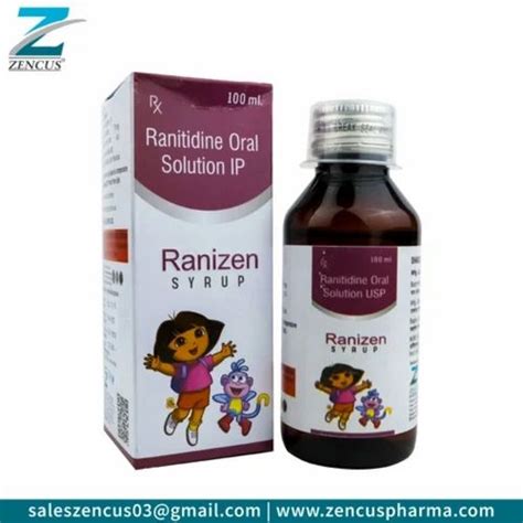 Ranitidine Oral Solution Ip 100 Ml At ₹ 135box In Panchkula Id