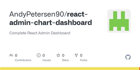 GitHub AndyPetersen React Admin Chart Dashboard Complete React