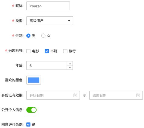 Zent 好用的react组件库