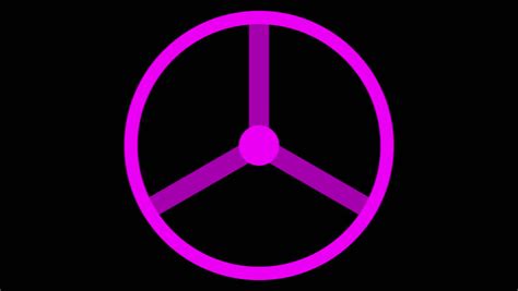 Loading Screen Circular Purple On Black Background K Fps Loop Video Texture Seamless