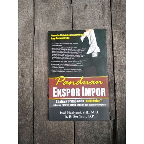 Jual Panduan Ekspor Impor Shopee Indonesia