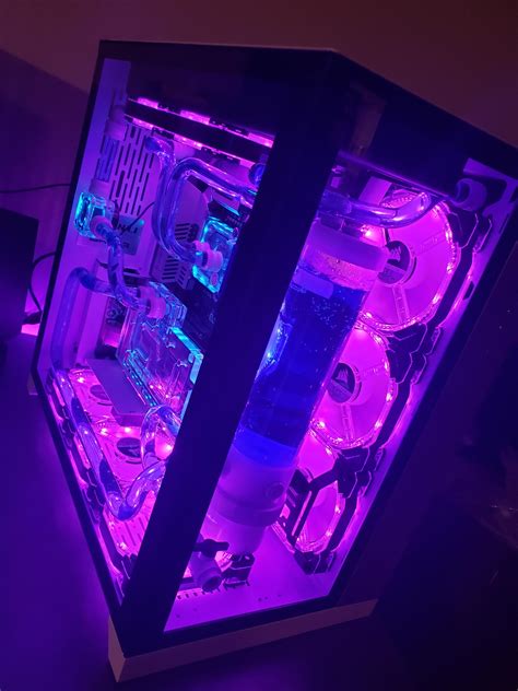 First Open Loop Build Ever Lian Li Pc O11 Dynamic Bykskibarrow Hard