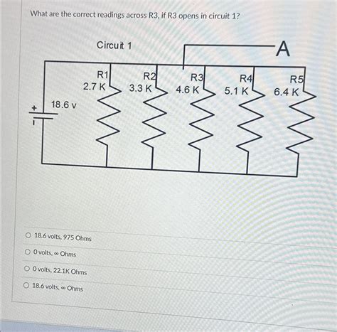 Solved What Are The Correct Readings Across R3 ﻿if R3