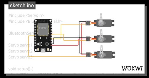 Robo Wokwi Esp32 Stm32 Arduino Simulator