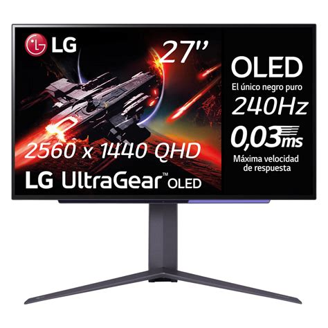 Lg Ultragear 27gr95qe B Oled Monitor 27 2560 X 1440 Displayport Hdmi Gaming Monitor