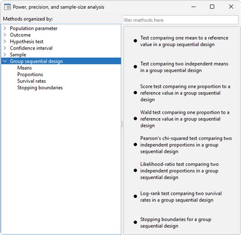 Power Precision And Sample Size Stata