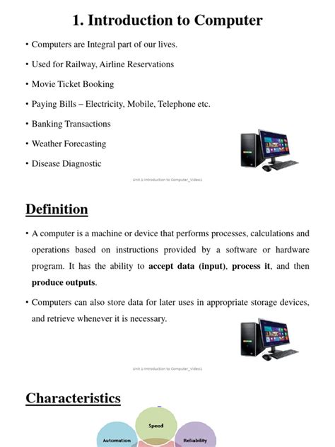Unit1 Notes Sem I Pdf Read Only Memory Computer Data Storage