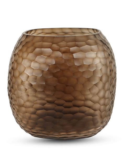 Vase Goombi Brown L Wilhelmina Designs