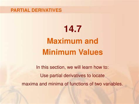 ppt partial derivatives powerpoint presentation free download id