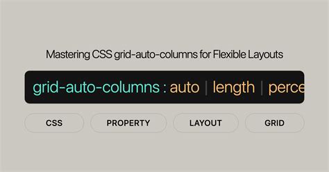 Mastering Css Grid Auto Columns For Flexible Layouts