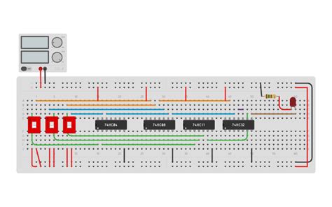 Circuit Design Ex 1 At 1 Tinkercad