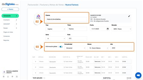 Emite Una Factura Global Versión Cfdi 4 0