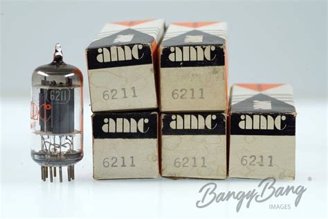 5 Vintage Amc 6211 6211a Noval Dual Diode Audio Vacuum Tube Valve Bangybang Tu Ebay