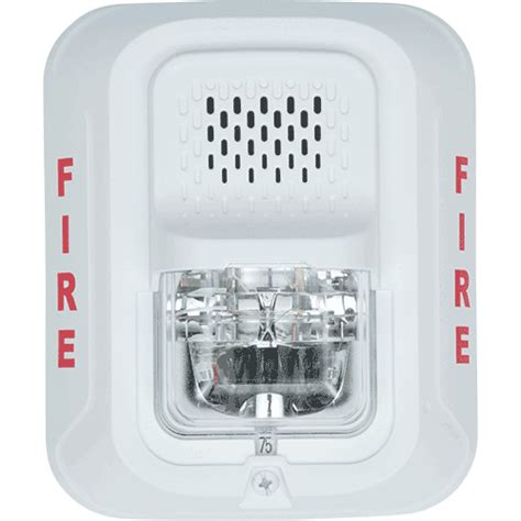 System Sensor Horn Strobe Wall Wire White L Series Century Fire Protection