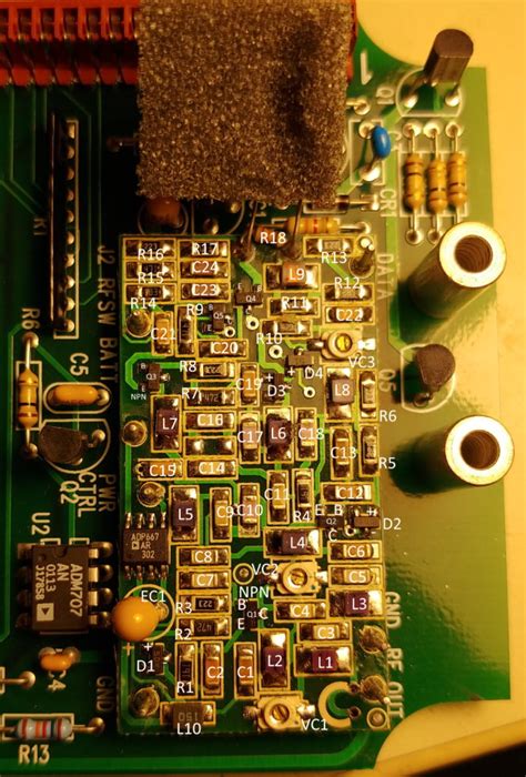 Telemotive 10k16 Remote Rf Section Schematic Manual Npn Zone