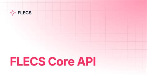 Flecs Core Api Flecs