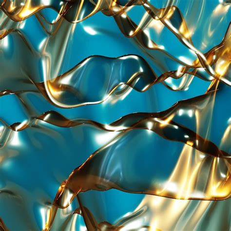 Premium Photo Abstract Colorful Glossy Background With Curvy And Wavy Lines In 3d Rendering