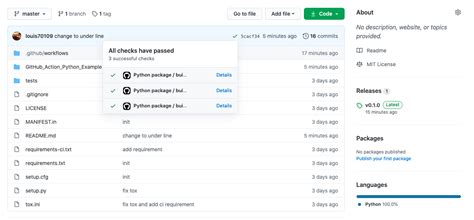 Python在 GitHub Actions 上建立自動測試並打包至 PyPi 忍者工坊