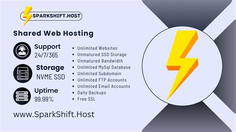India S Best Unlimited NVMe SSD Shared Hosting SparkShift