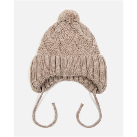 Шапка Baby Gо цвет бежевый страна производства Россия ...
